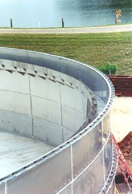Stainless Steel Tank Systems by Liquid Tech :: Stainless Steel Bolted tanks