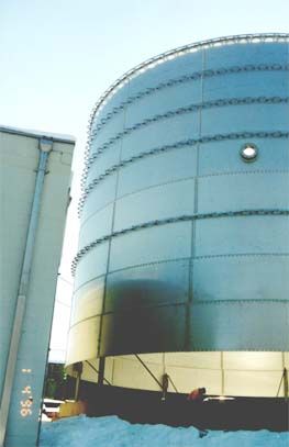 Stainless Steel Tank Systems by Liquid Tech :: Stainless Steel Bolted tanks