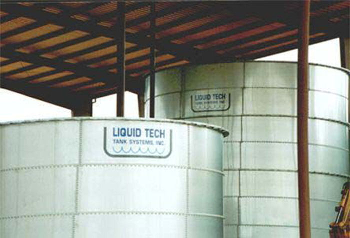 Stainless Steel Tank Systems by Liquid Tech :: Stainless Steel Bolted tanks