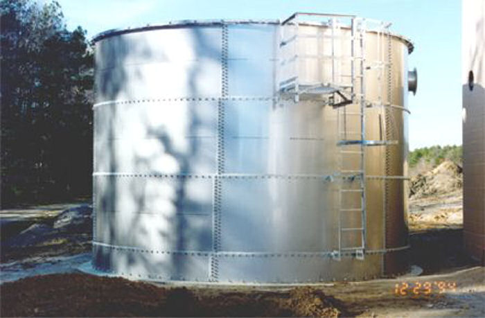 Stainless Steel Tank Systems by Liquid Tech :: Stainless Steel Bolted tanks