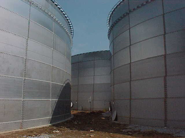 Stainless Steel Tank Systems by Liquid Tech :: Stainless Steel Bolted tanks