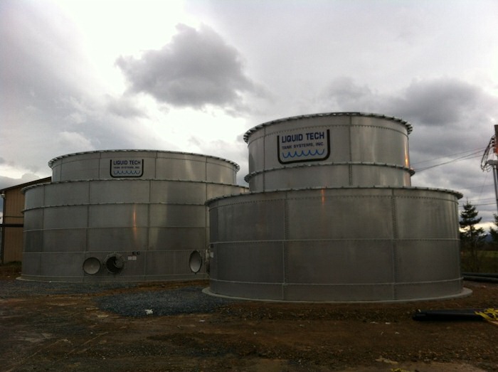 Stainless Steel Tank Systems by Liquid Tech :: Stainless Steel Bolted tanks