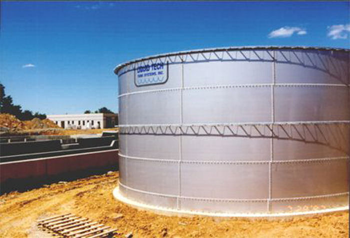 Stainless Steel Tank Systems by Liquid Tech :: Stainless Steel Bolted tanks